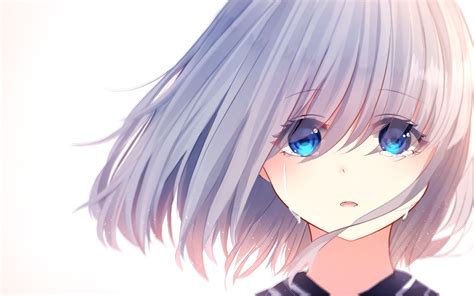 Anime Grey Hair Wallpapers Wallpaper Cave