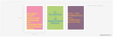 Плакаты для оформления школьной столовой