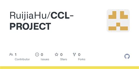 GitHub RuijiaHu CCL PROJECT