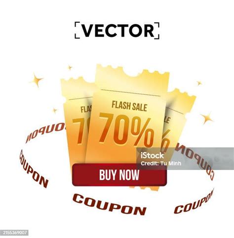 3d 플래시 세일 70 할인 쿠폰 쿠폰 코드 흰색 배경에 고립되어 있습니다 특별 황금 할인 바우처 아이콘입니다 쿠폰 기호로 가격 할인 3d 벡터 일러스트 레이 션 디지털
