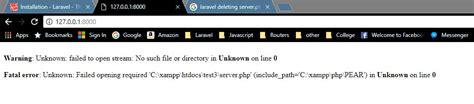 I Create A New Laravel 56 Website And The Serverphp File Deletes