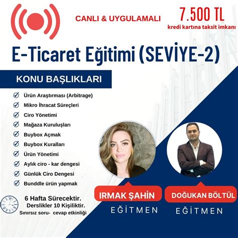 E Ticaret Eğitimi Orta Seviye Öğren Akademi Online Kurs Ve Canlı Dersler