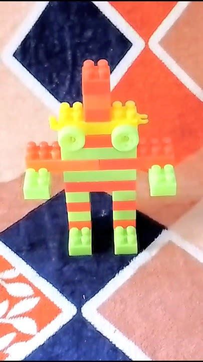 Blocks Robot Building Blocks Robot Diy Robot #buildinginnovation #blockgame #robotics #shorts ...