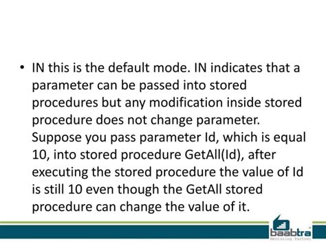Stored Procedures Inmysql Pptx