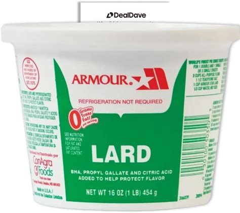 Hatfield Bucket Lard 5 Gallon Grocery And Gourmet Food