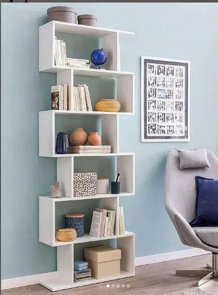 Купити Полиця для книг стелаж книжкова полиця етажерка Білий ціна 1549 ₴ Prom Ua Id