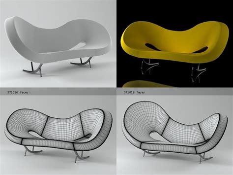 빅토리아 앤 앨버트 소파 3d 모델 25 Max Fbx Unknown Free3d