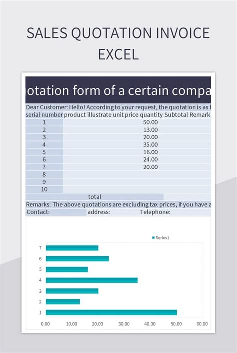 Free Sales Quotation Excel Quotation Templates For Google Sheets And Microsoft Excel Slidesdocs
