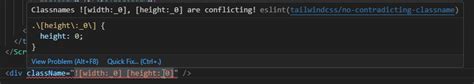 Bug The `no Contradicting Classname` Rule Falsely Triggers On