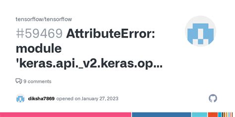 Attributeerror Module Kerasapiv2kerasoptimizers Has No Attribute Experimental · Issue