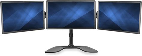Triple Monitor Stand Articulating For Monitors 13 To