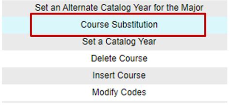 Course Substitution Cs The Ohio State University