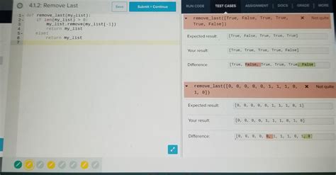 412 Remove Last Pythin Pratice Lists Level 1 I Need To Remove Only The Last Element Rcodehs