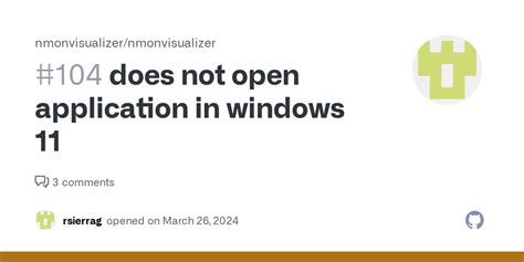 Does Not Open Application In Windows 11 · Issue 104 · Nmonvisualizer