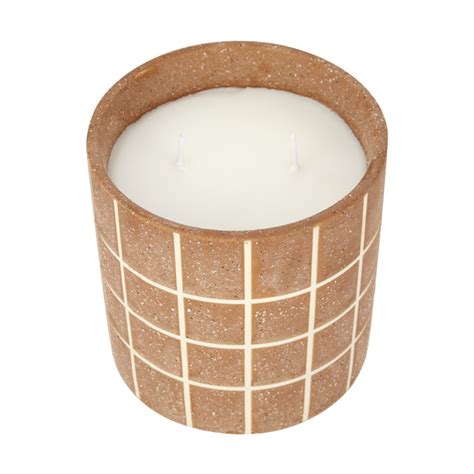 Check Embossed Candle Anko Target Australia