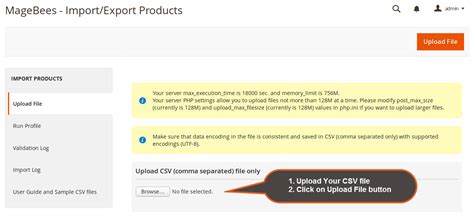 Magento 2 Import Export Products Extension M2 Import Products Using Csv
