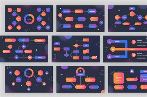 Flow Chart Keynote Presentation Incl Flowchart And Process Envato