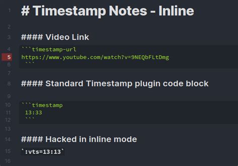 Suggestion With Code Clean Up Edit View Timestamps Using Inline Blocks
