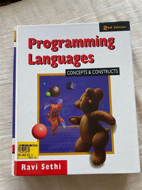 Programming Languages Concepts And Constructs Hobbies And Toys Books