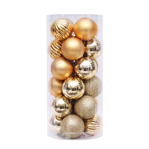 Kit De Decoración Para árbol De Navidad Con Bolas Navideñas Colgantes