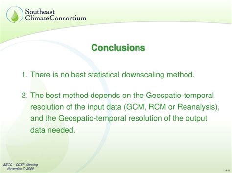 Ppt Downscaling Gcms To Local And Regional Levels Powerpoint Presentation Id6990733