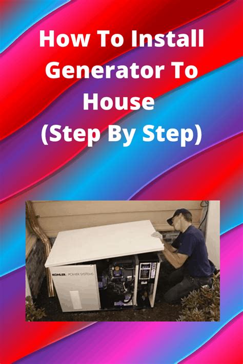 How To Install Generator To House Step By Step Generators Zone