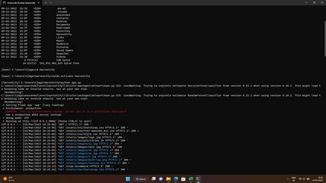 Getting Warnings When I Am Running The App In Anaconda Prompt · Issue 20 · Gladiator07