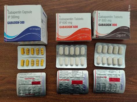 Gabapentin Tablet 800 Mg 10 Tablets At ₹ 1200 Box In Ahmedabad Id 2851764500033