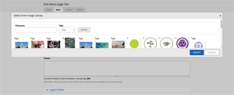 Fixed Existing Image Library Popup Does Not Show All Images · Issue 5835 · Backdropbackdrop