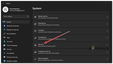 Sex La Pestaña De Recuperación No Se Abrirá En Windows 1011