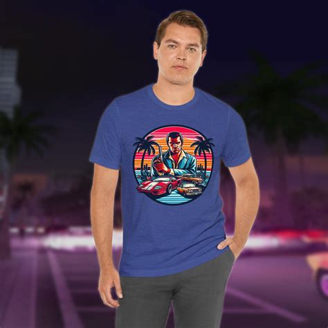 Vice City Revisited: A Retro GTA Inspired T-shirt - Kestra Designs