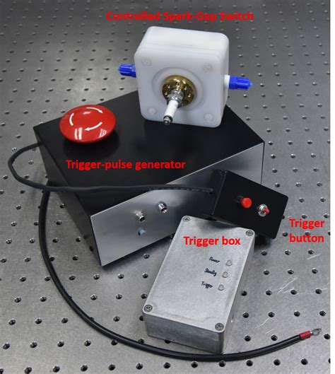 controlled spark gap switch with triggering system pulsed plasma