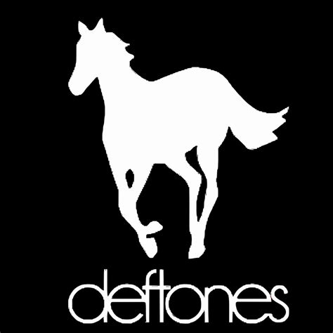 Deftones White Pony Horse Logo T Shirt Rare Band Merch Nu Metal Rock