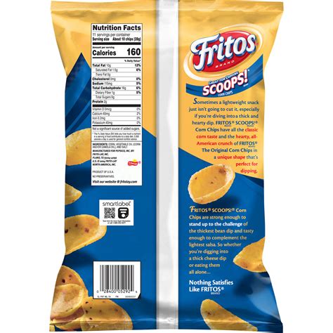 Fritos Scoops Corn Chips 311 8 G Online At Best Price Lulu Uae