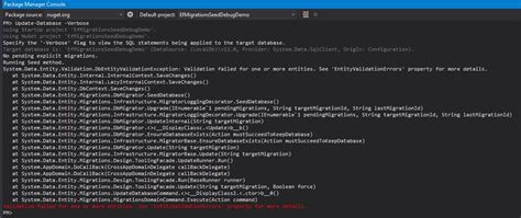 The Ody Brothers Debugging Your Seed Method When Running Entity Frameworks Update Database