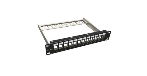 Sx12m 0 Stp Bk Uni N 10 10 Patch Panel Pro 12 Modulů Keystone Neosazený 1u černý Lancomat Cz