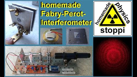 Cheap And Homemade Fabry Perot Interferometer Youtube