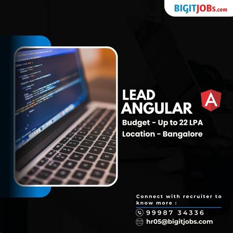 Big It Jobs On Linkedin Angularfrontenddeveloper Angulardevelopment