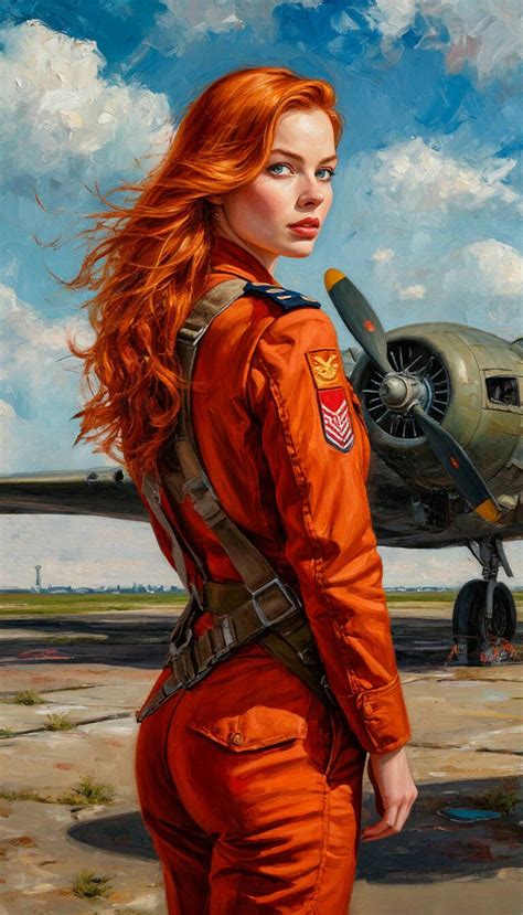 860 Neuro Ru Yanx Red Haired Girl In Past Life By Walentywalewski On