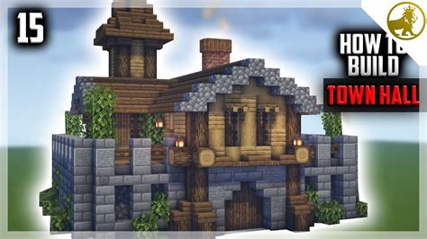 Minecraft Town Hall Tutorial Youtube