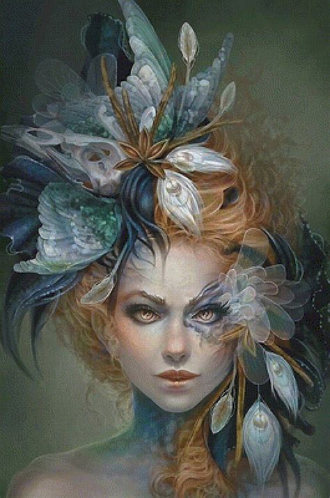 Схема вышивки «Девушка №1810753 Вышивка крестом