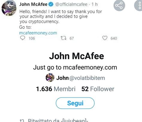 McAfee A New Scam Exploits The Influencers Name The Cryptonomist