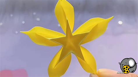 ساخت گل با کاغذ بسیار آسان و زیبا فیلو