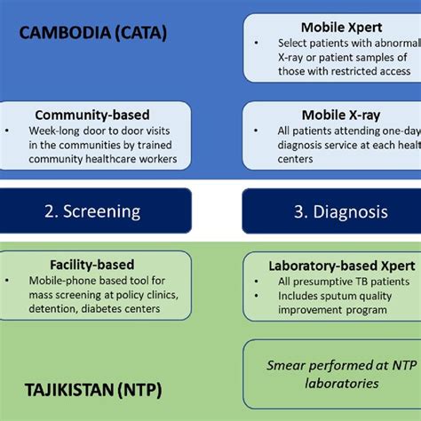 conceptual framework of operation components of the active case finding