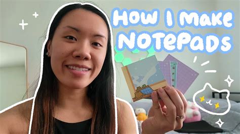 How I Make My Own Notepads Diy Homemade Stationery 😊 Youtube