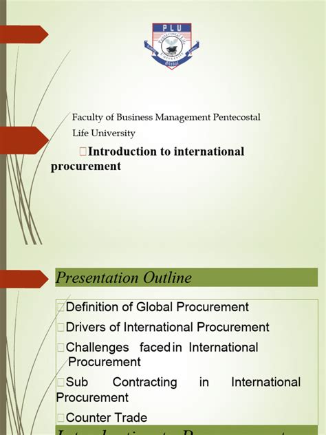 Global Procurement Pdf
