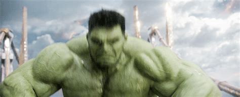 Hulk Flexing His Muscle 