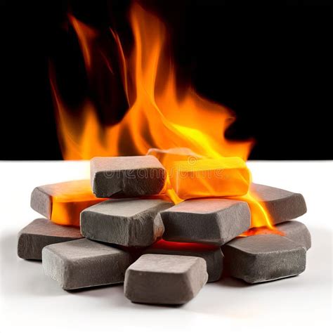 Solid Fuel Tablets Compact Tablets Made From Combustible Matria Stock