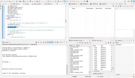 C Why Freertos Execute Mains Code After Oskernelstart Declaration Code Debugging Stack