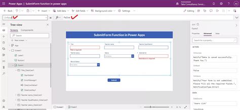 Powerapps Submitform And Resetform Functions